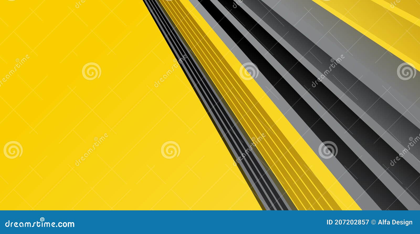 Yellow and Silver Background with Dark Grey Color Composition in ...