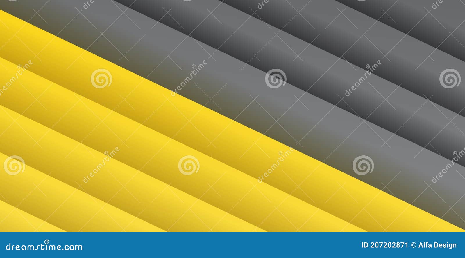 Yellow and Silver Background with Dark Grey Color Composition in ...