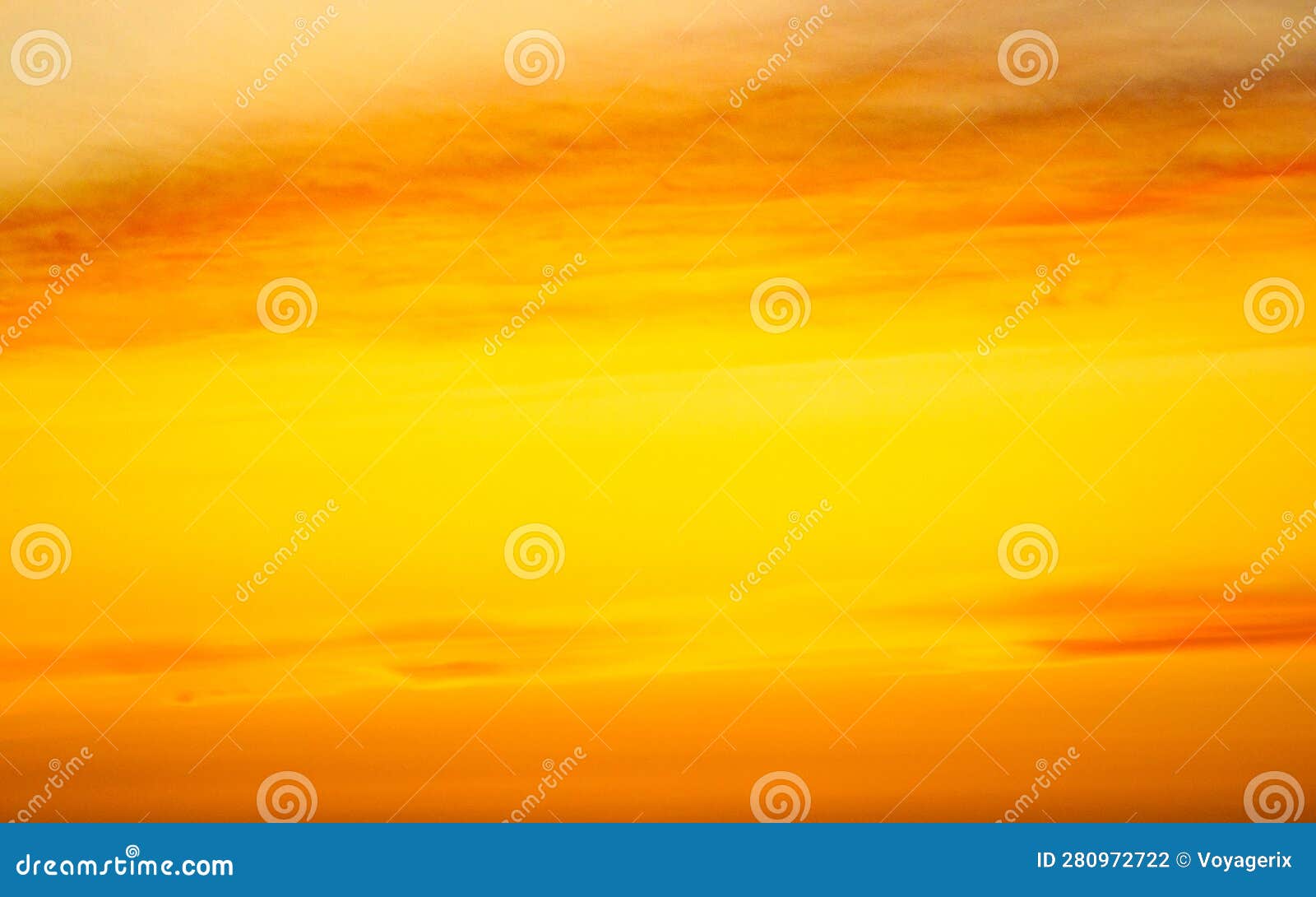Yellow Sky at Sunrise or Sunset Stock Photo - Image of sunset, sunrise ...