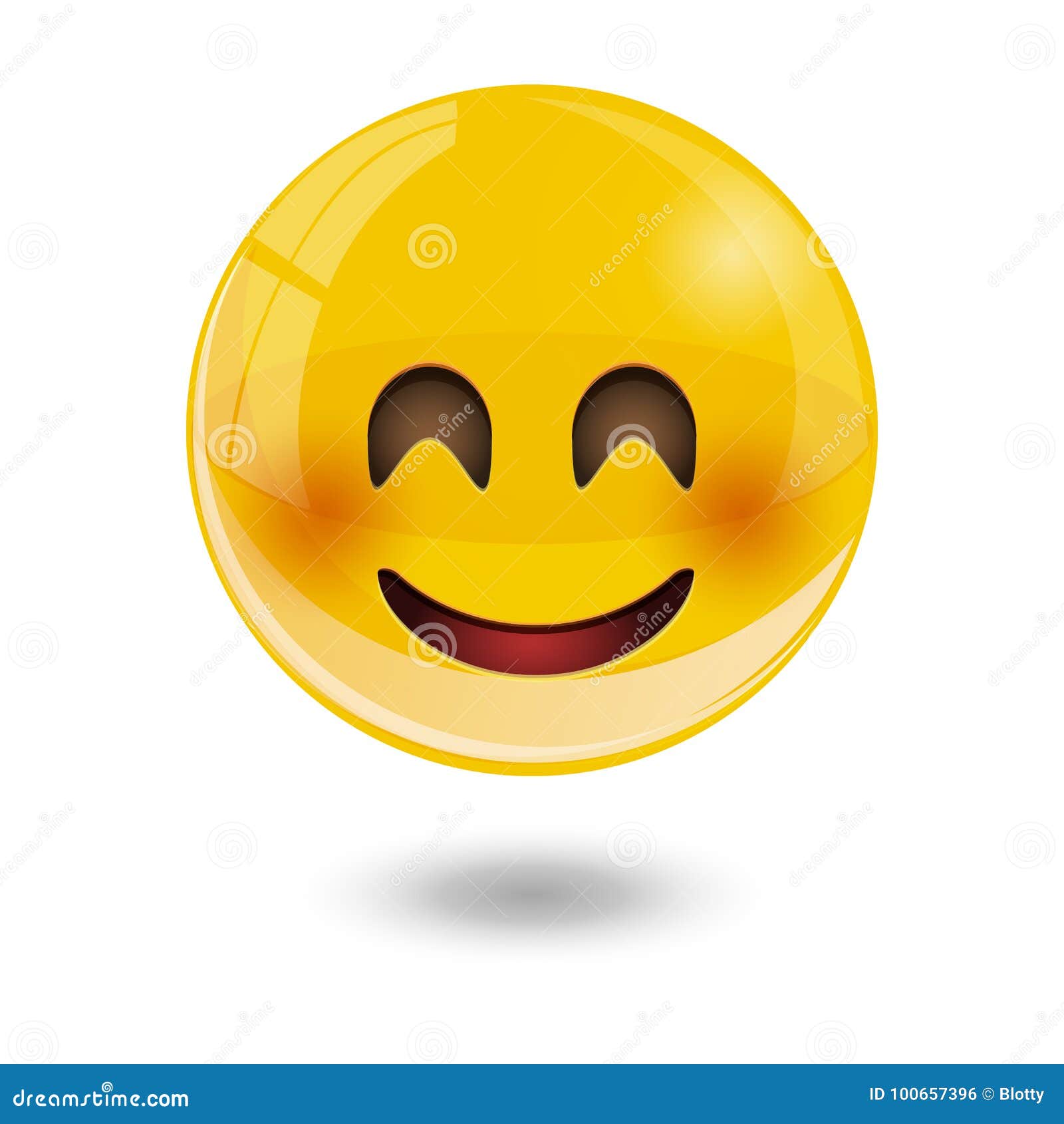 Yellow Smiley Emoticons, Emoji, Vector Illustration. Stock Vector ...