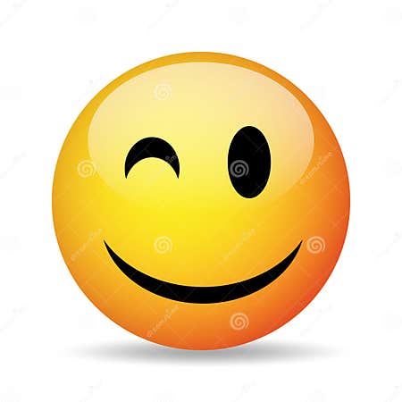 Yellow Smiley Face, Vector Illustration Stock Vector - Illustration of ...
