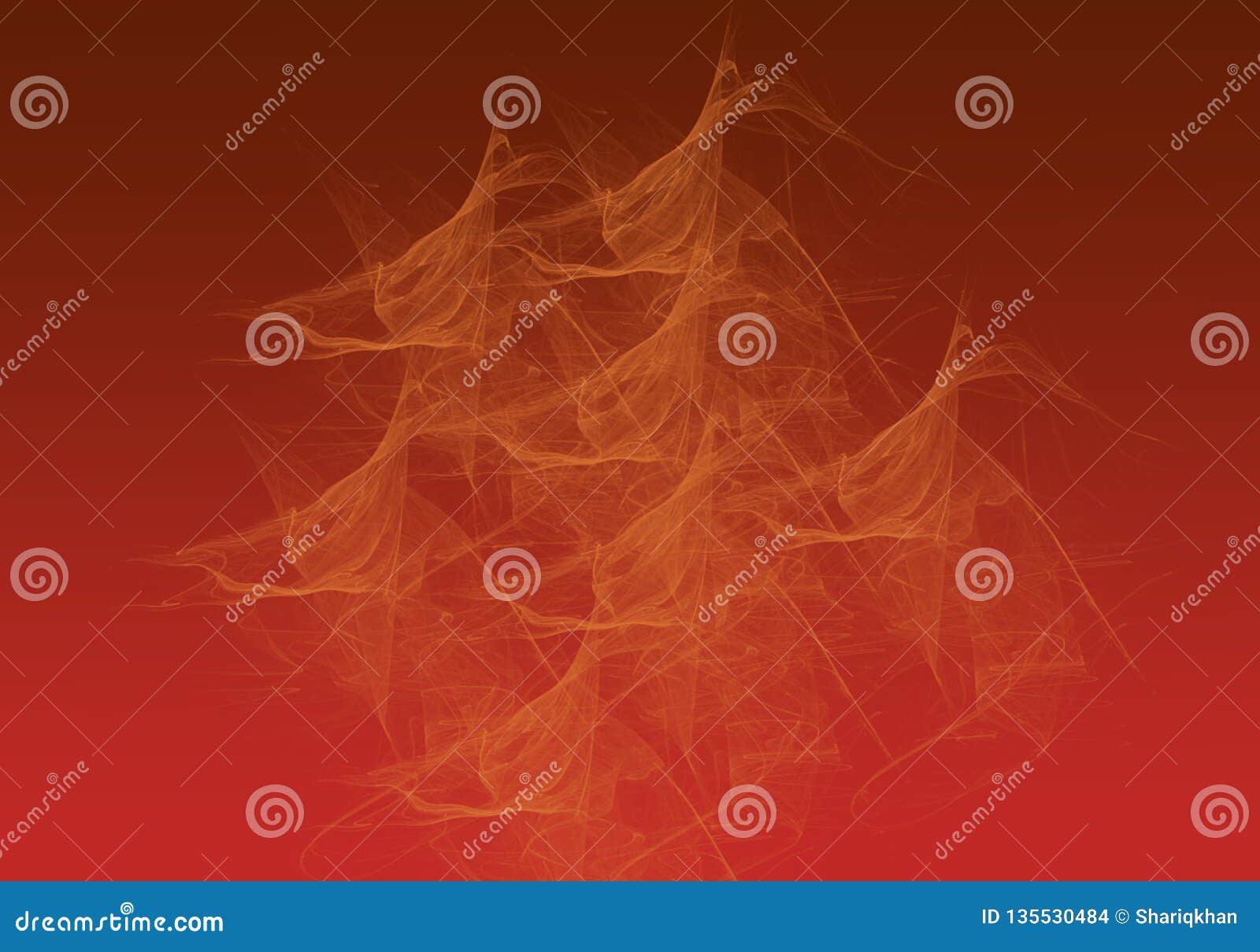 Abstract Red Brown Gradient Background with Yellow Smoke Stock Photo ...