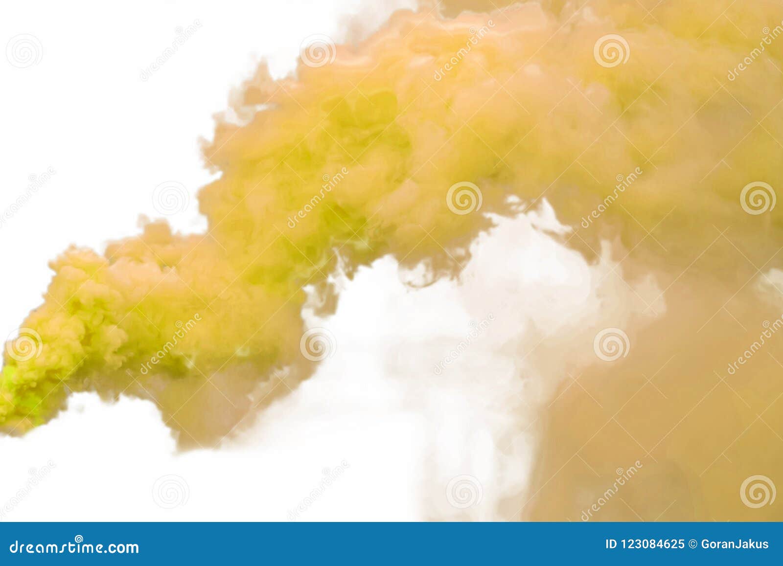 Yellow smoke stock image. Image of signals, burning - 123084625