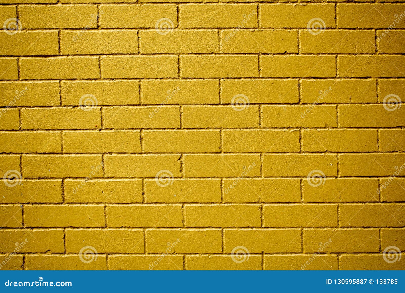 A Yellow Smooth Brick Wall. Rough Surface. Concrete Texture Stock Image - Image of exterior ...