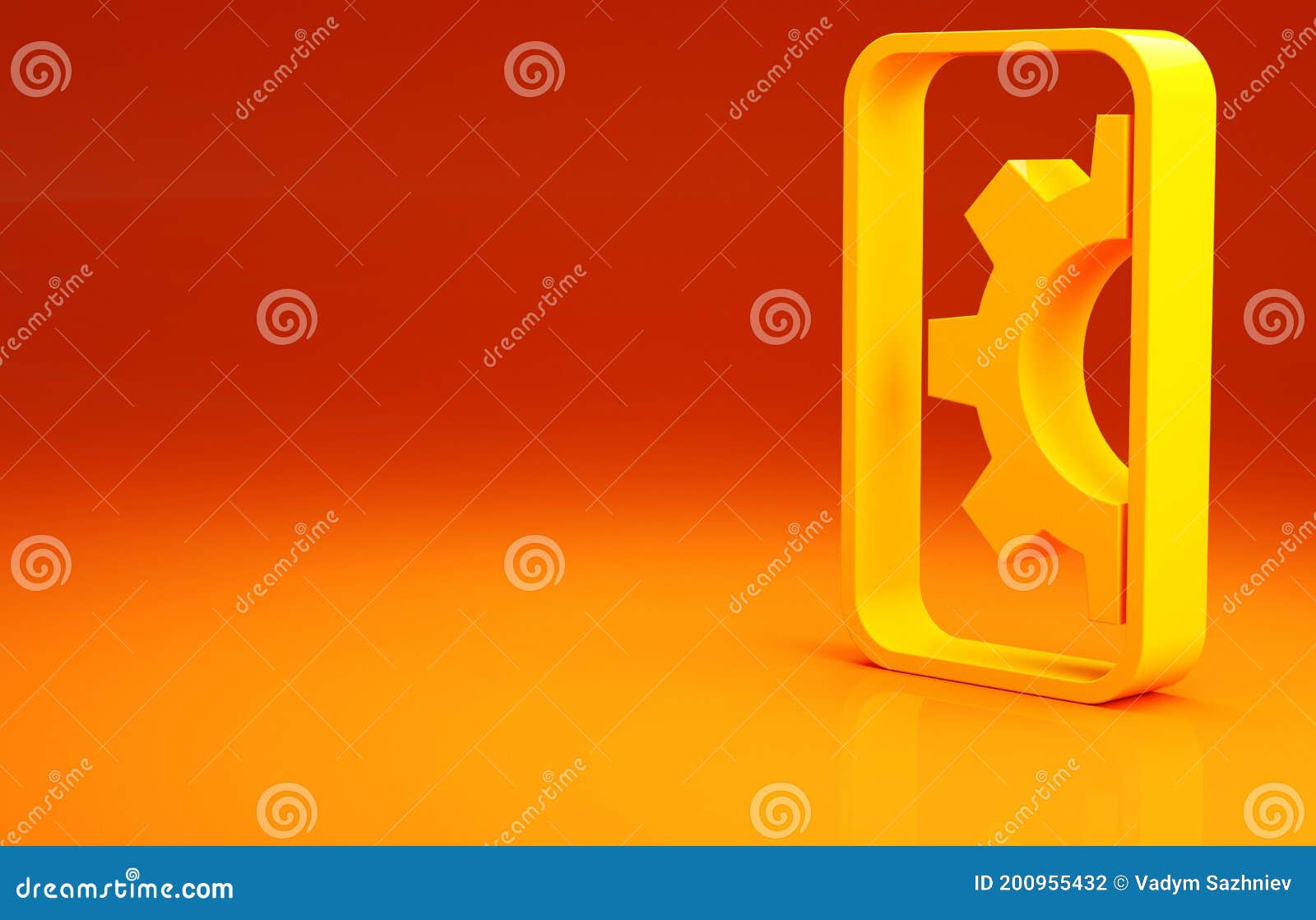 Yellow Software, Web Development, Programming Concept Icon Isolated on ...