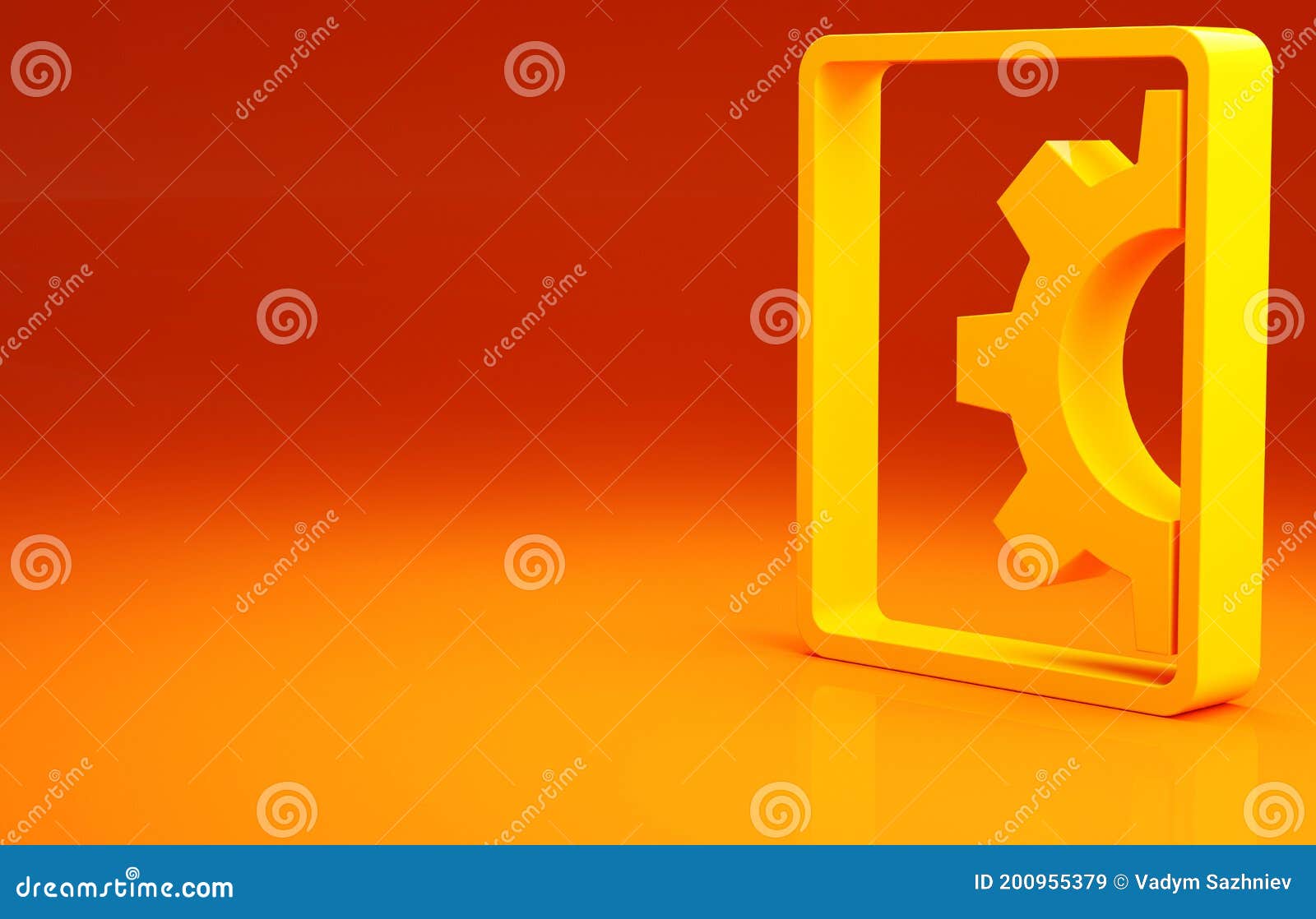 Yellow Software, Web Development, Programming Concept Icon Isolated on ...