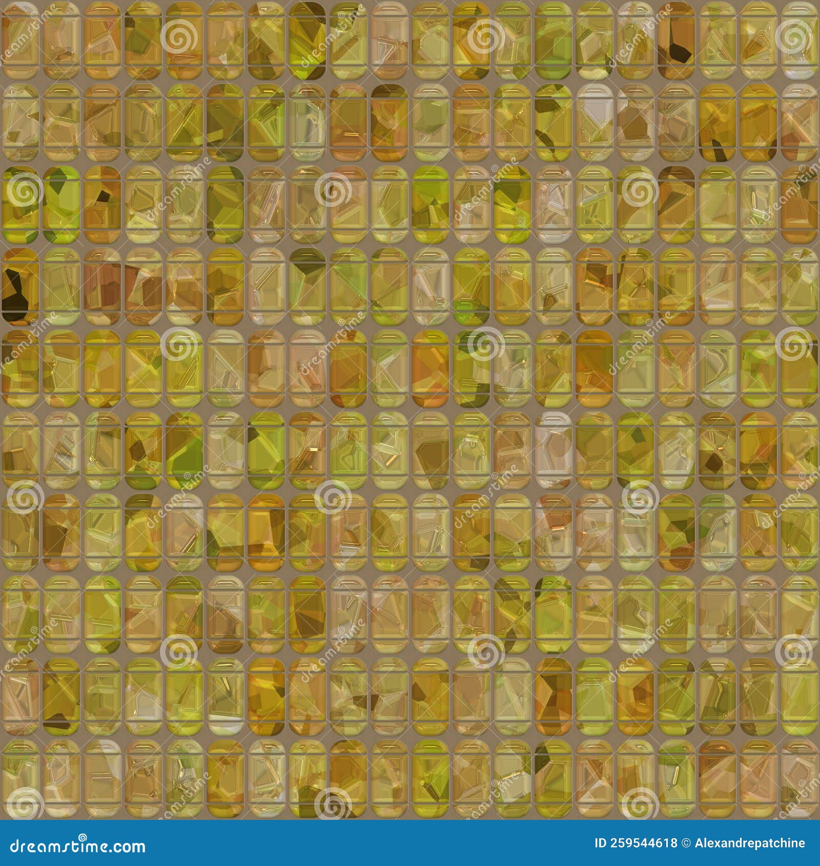 Yellow Solar Cells Seamless Texture Stock Illustration - Illustration ...