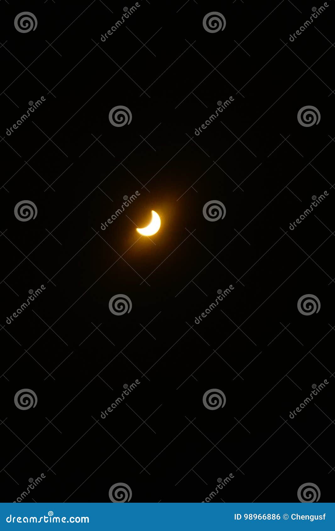 Yellow moon stock photo. Image of phenomenon, science - 98966886