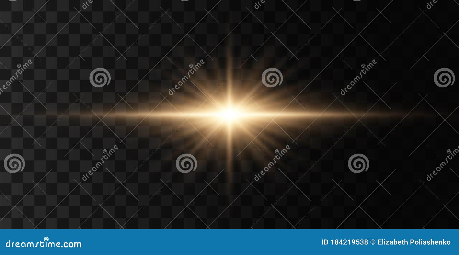 Yellow sparkles, light stock vector. Illustration of graphic - 184219538