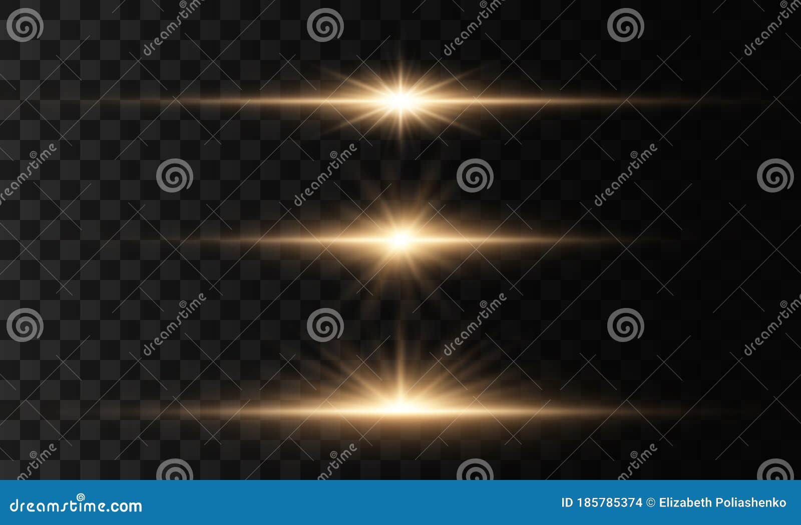 Yellow sparkles, light stock vector. Illustration of magic - 185785374