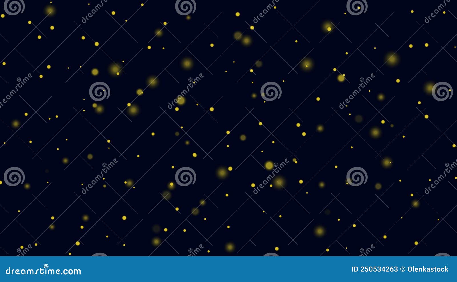 Yellow Sparkling Dust Particles Stock Vector - Illustration of backdrop ...