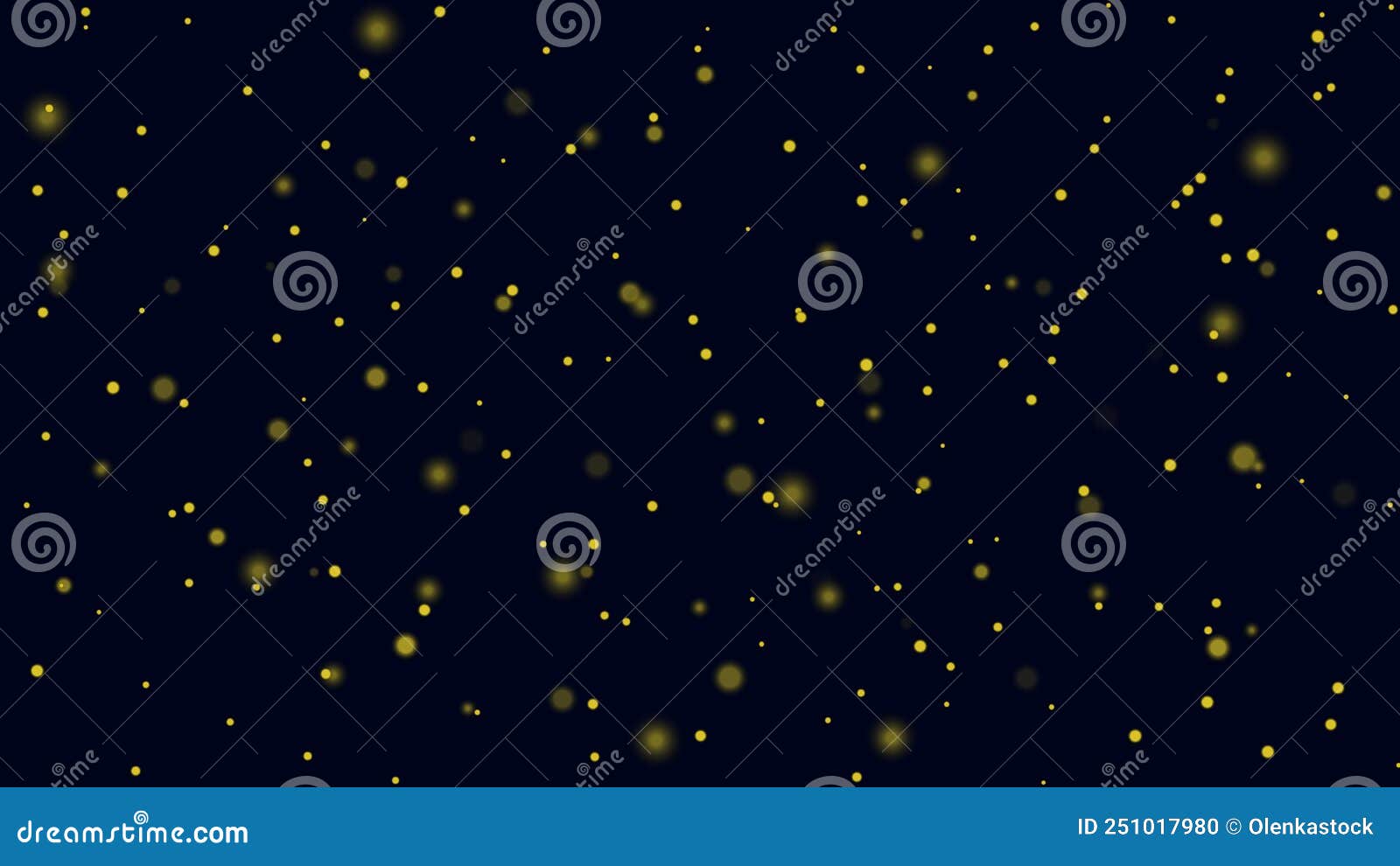 Yellow Sparkling Dust Particles Stock Vector - Illustration of confetti ...