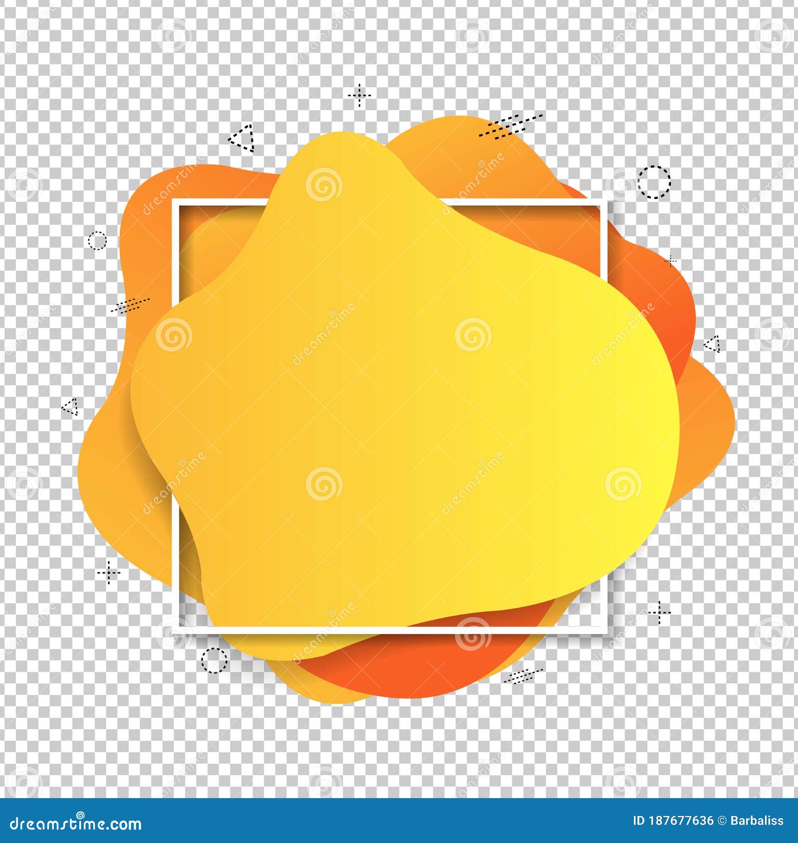 Yellow Speech Bubble Isolated Transparent Background Stock Vector ...