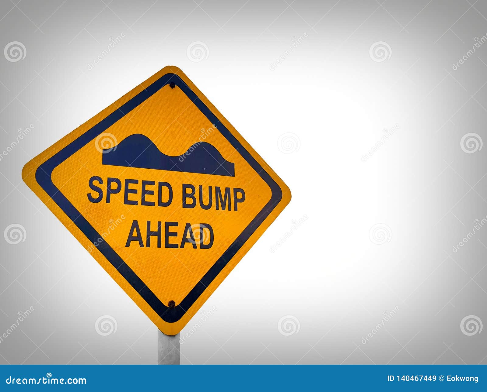 Road Signs Speed Bump
