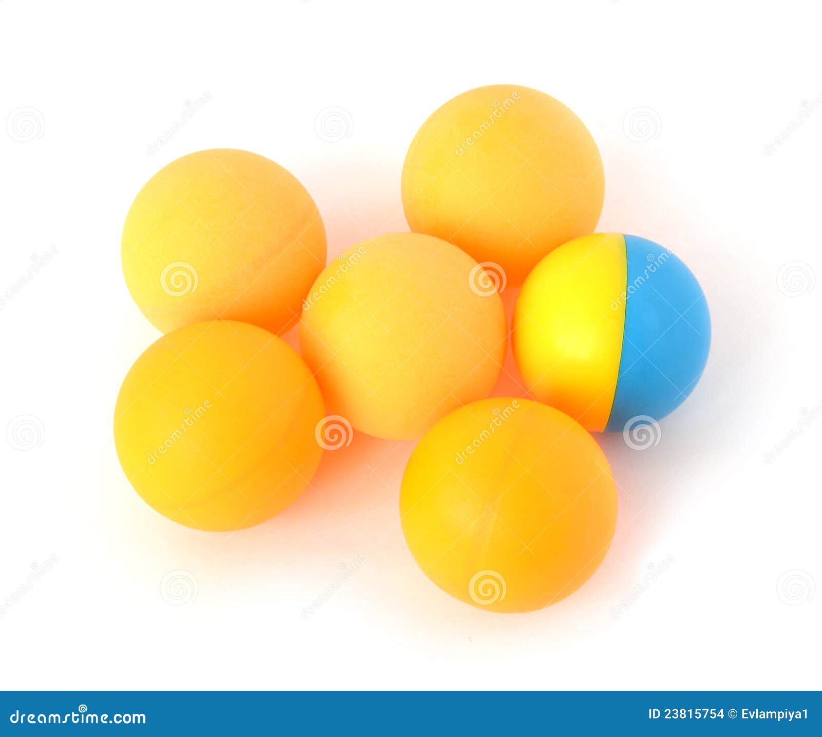 Yellow spheres stock photo. Image of concept, play, pong - 23815754