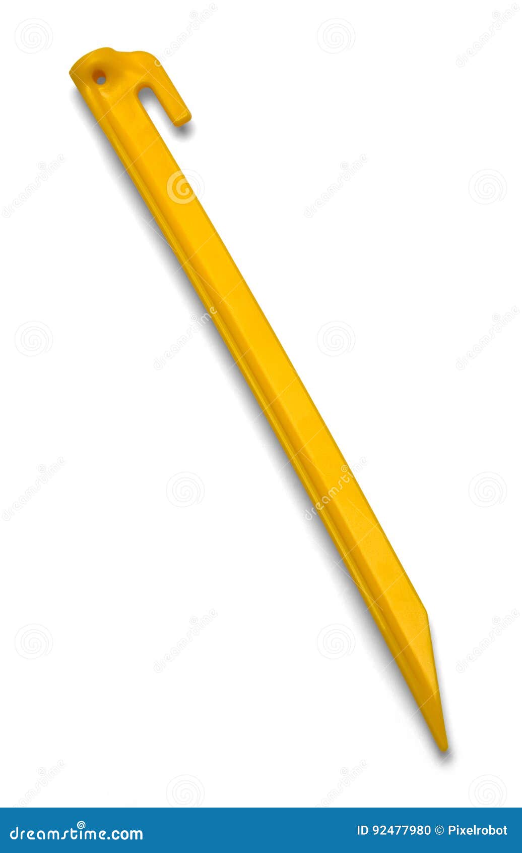 Yellow Spike stock photo. Image of copy, spike, tent - 92477980