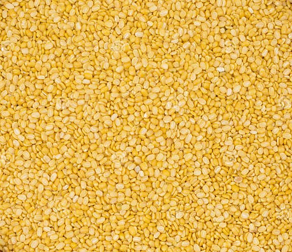 Yellow Split Dal stock photo. Image of divided, cover - 159010674