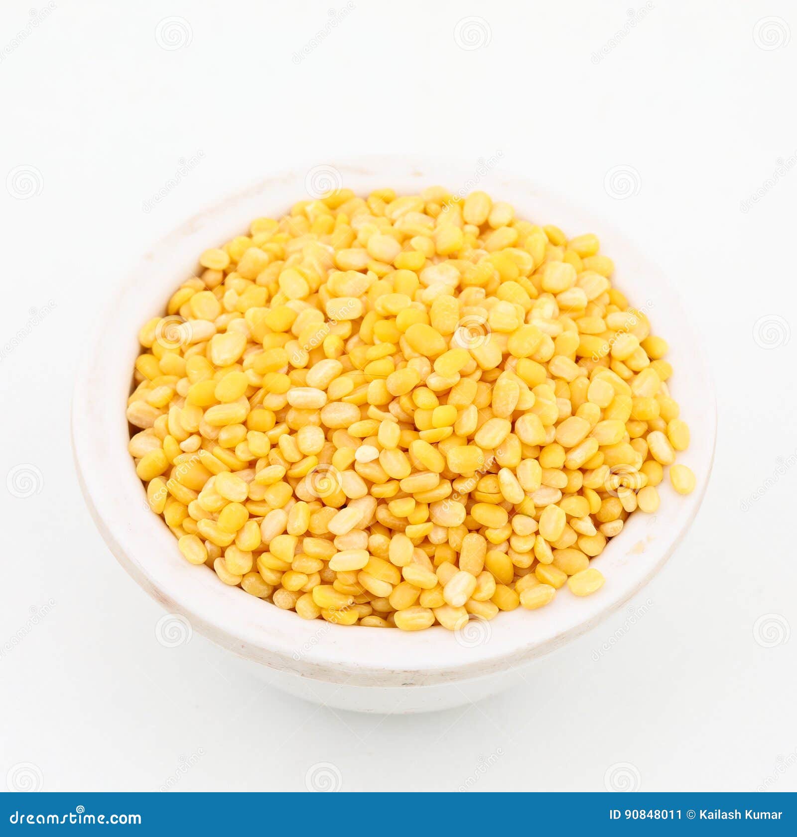 Yellow split mung dal stock image. Image of white, munggo - 90848011