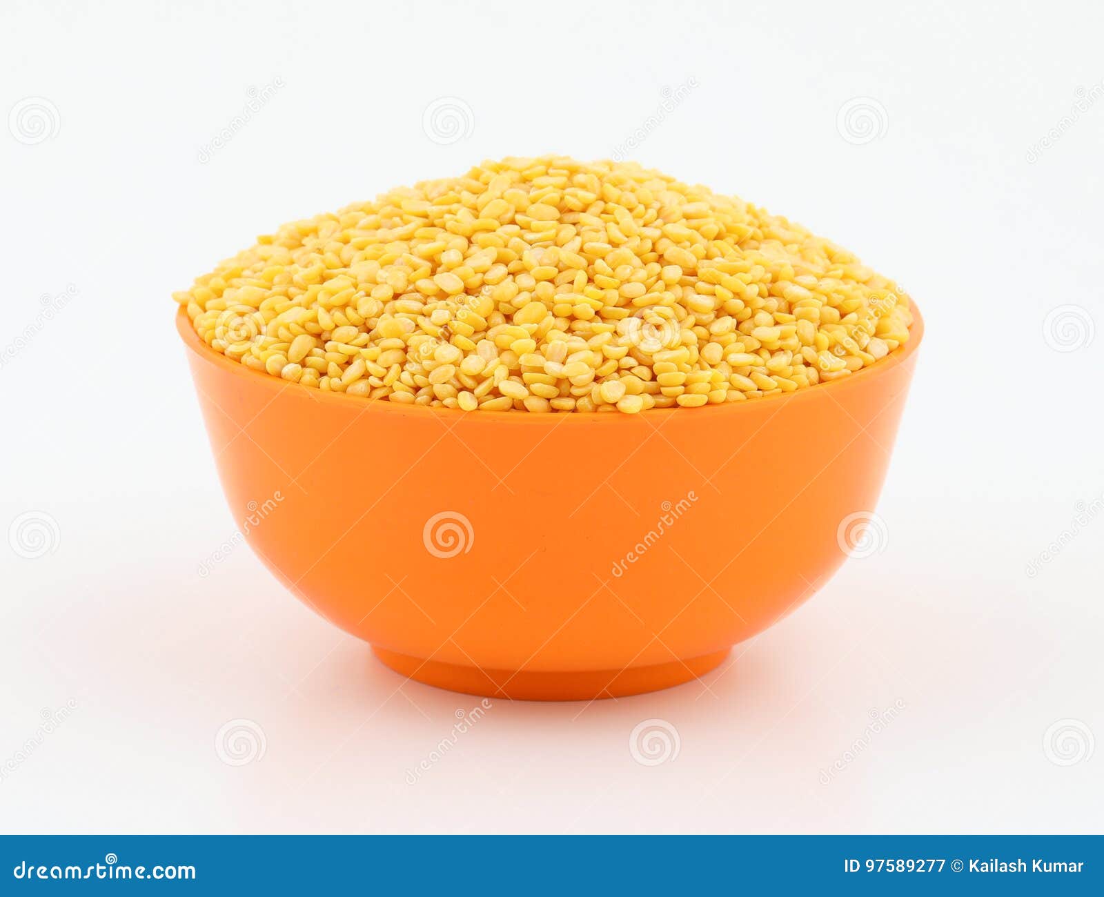 Yellow split mung dal stock image. Image of beans, background - 97589277