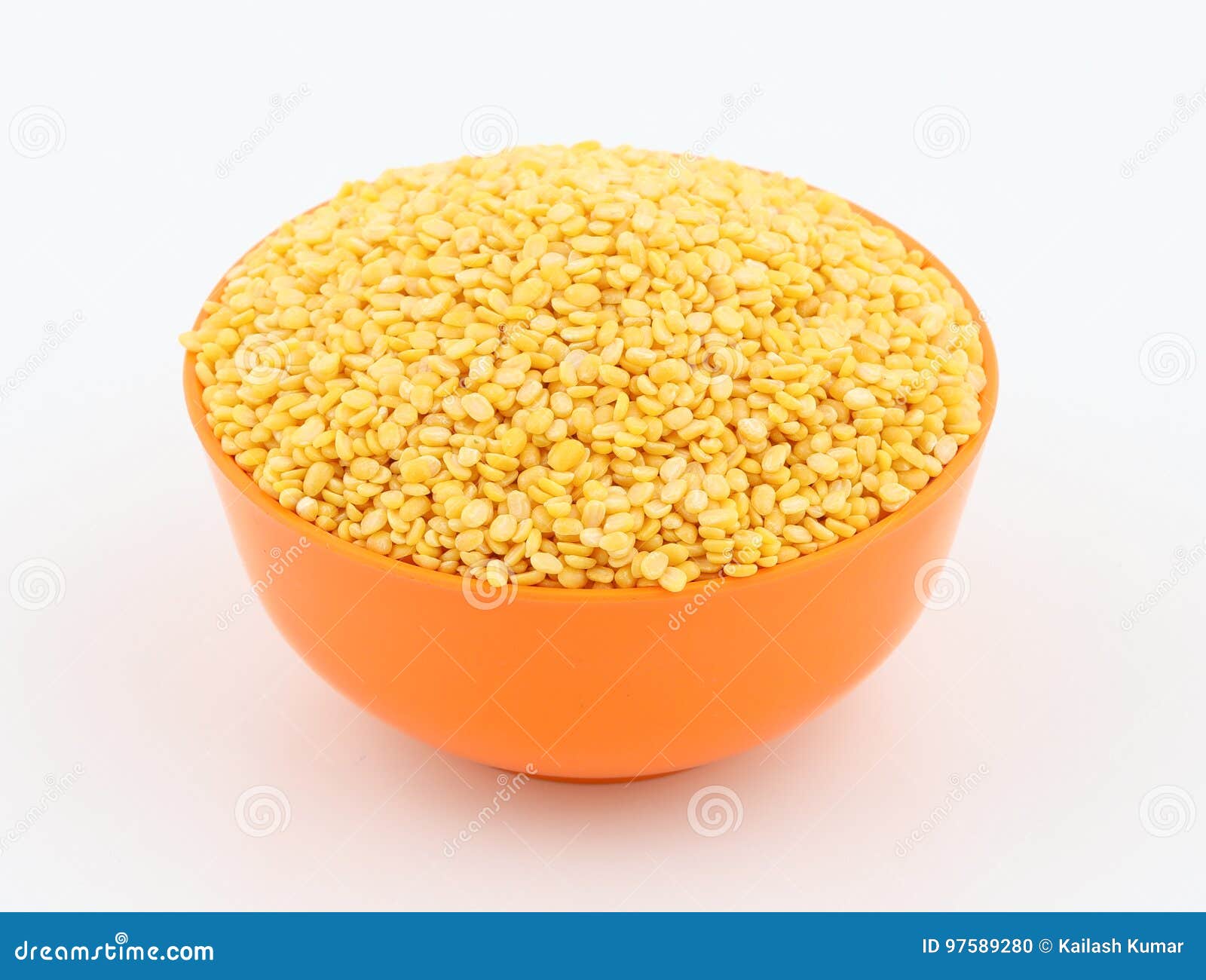 Yellow split mung dal stock photo. Image of background - 97589280
