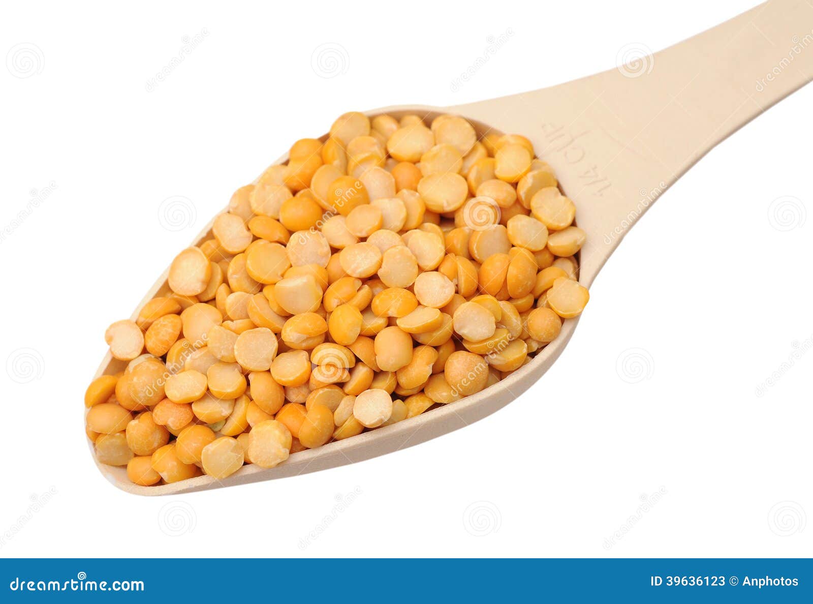 Yellow split pea stock image. Image of legumes, color - 39636123