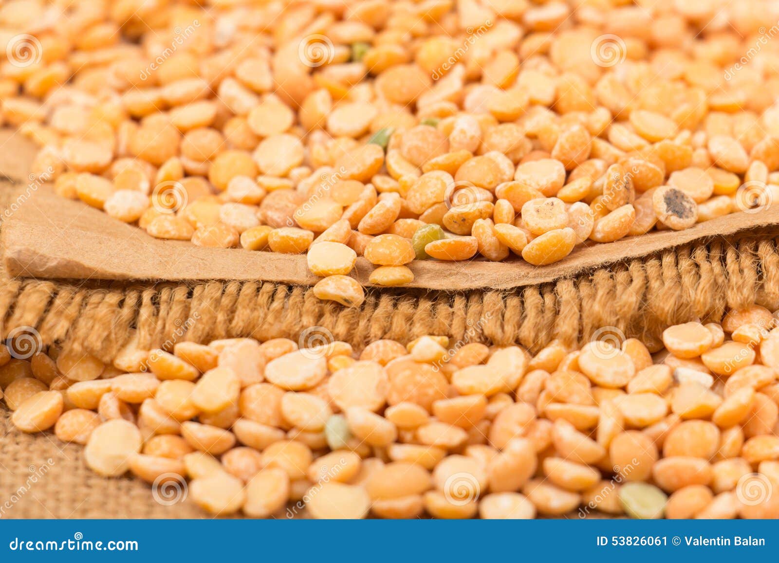 Yellow split peas stock image. Image of horizontal, colour - 53826061