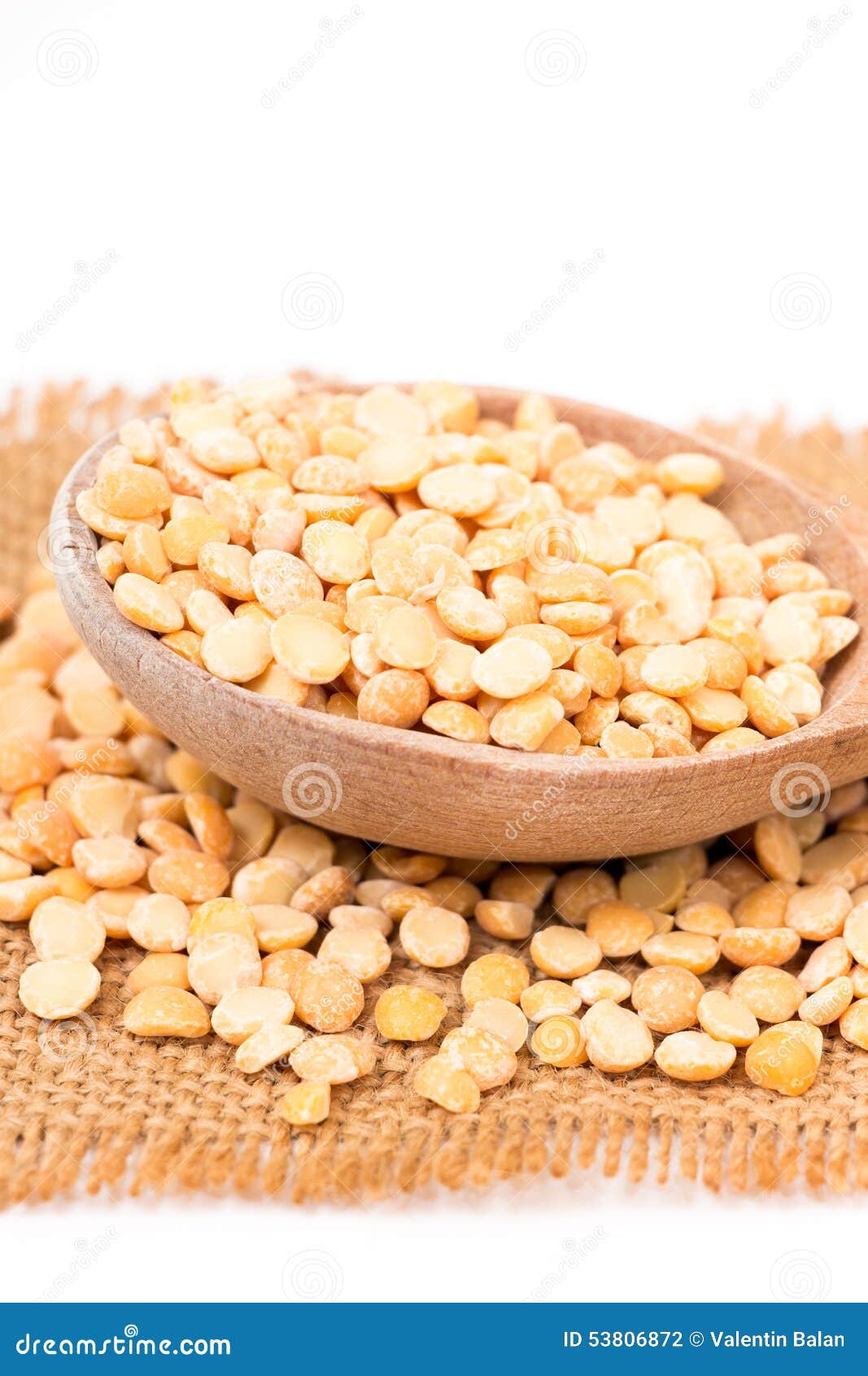 Yellow split peas stock photo. Image of split, ingredients - 53806872