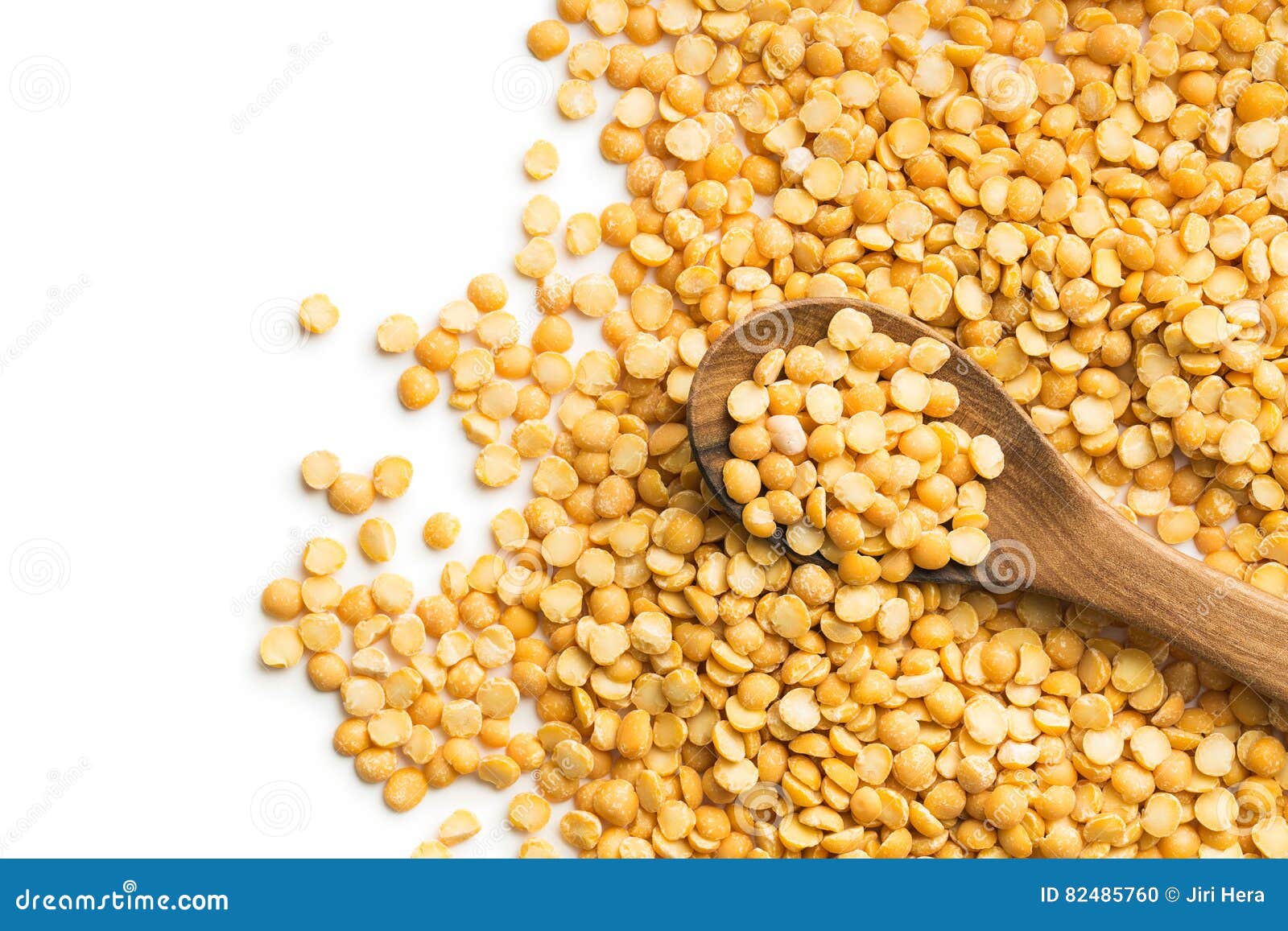 Yellow split peas. stock photo. Image of agriculture - 82485760