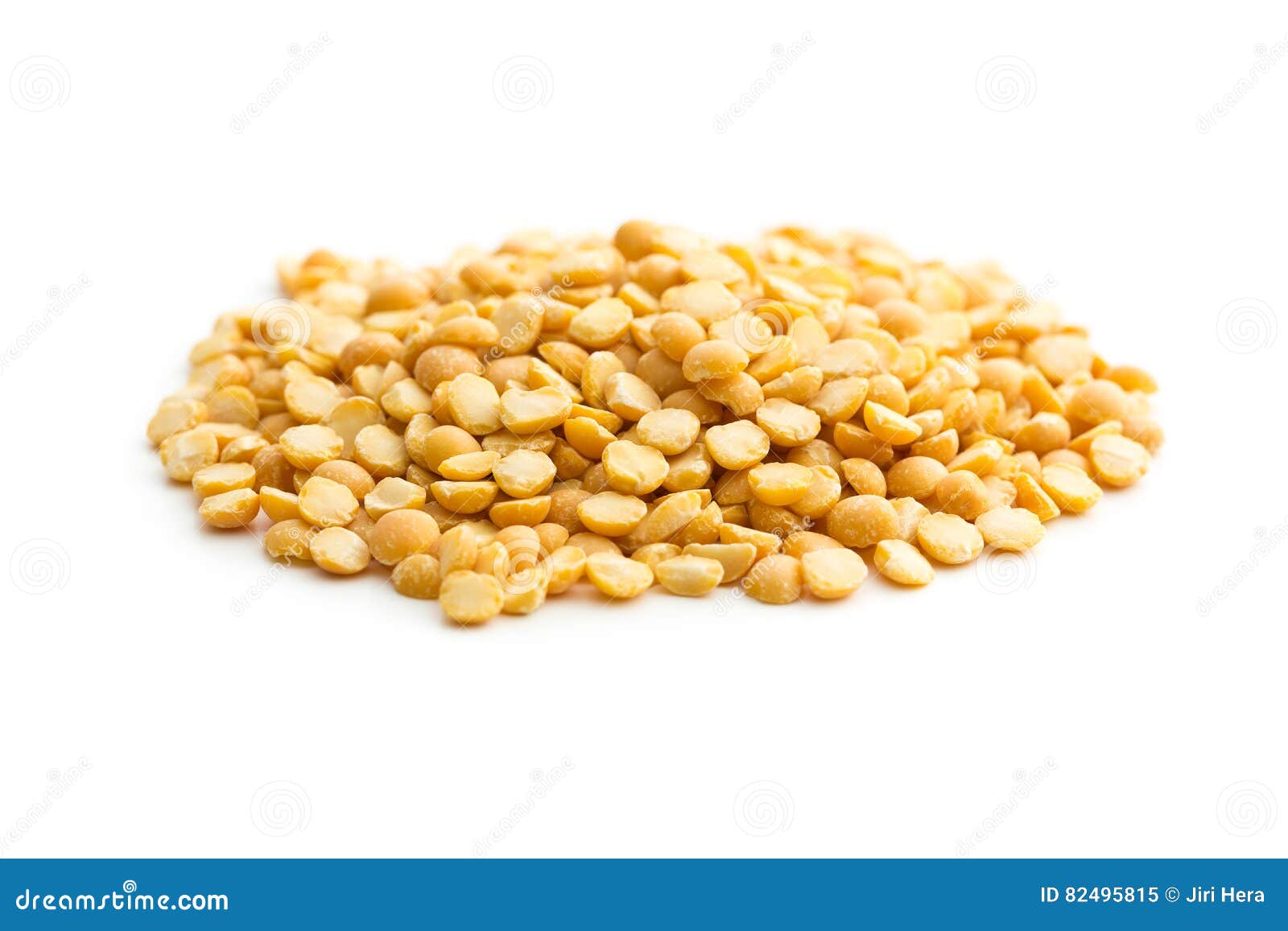 Yellow split peas. stock image. Image of eating, ingredient - 82495815
