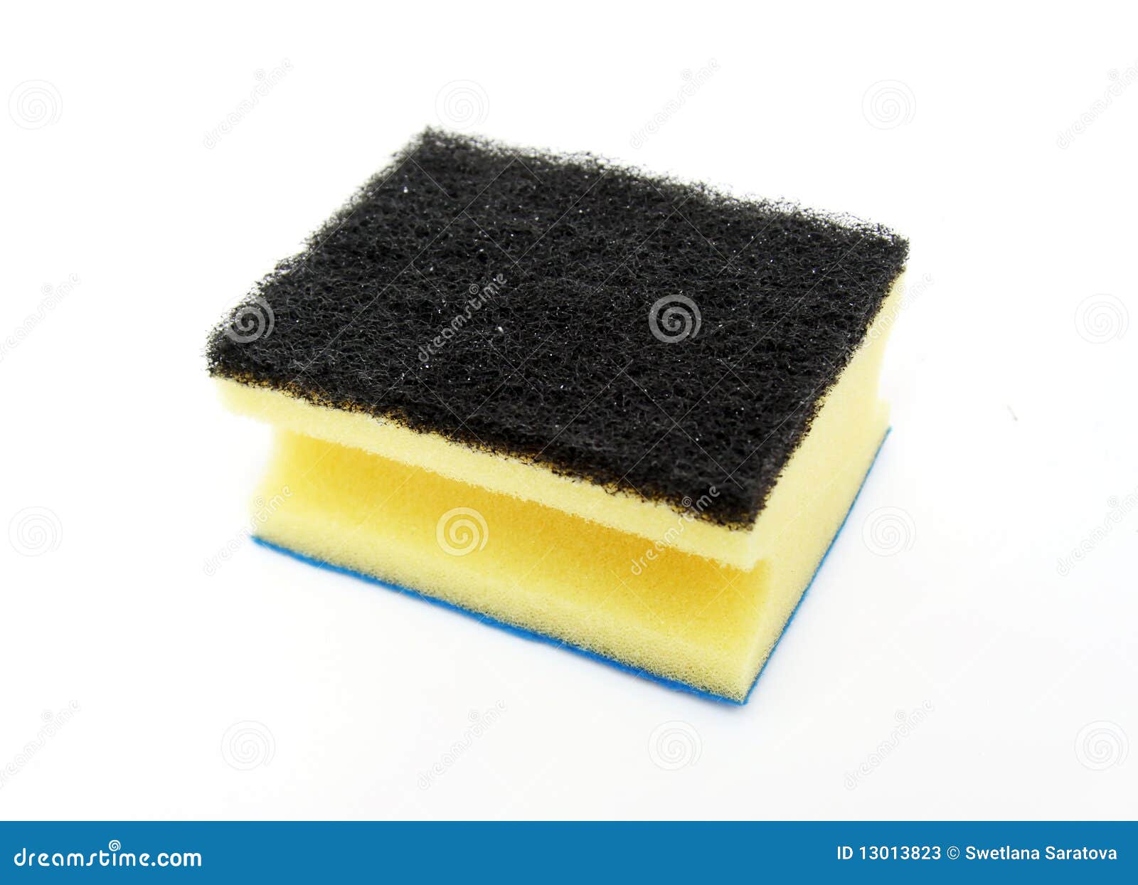 Yellow sponge stock image. Image of material, synthetic - 13013823