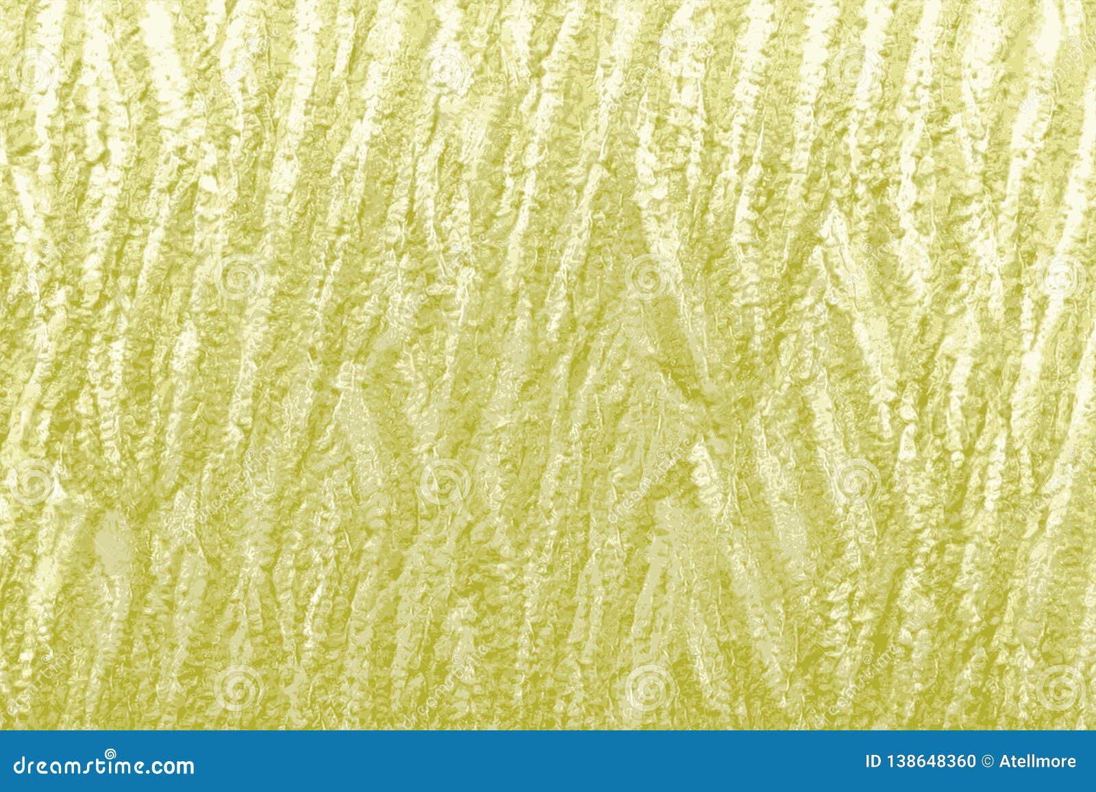 Yellow Spongy Crochet Wool Texture with Yarn Threads Stock Illustration ...