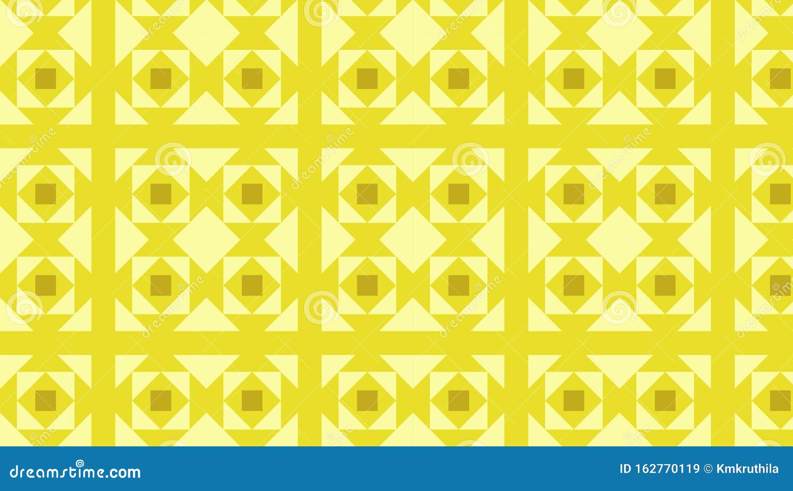 Yellow Square Background Pattern Stock Vector - Illustration of ...