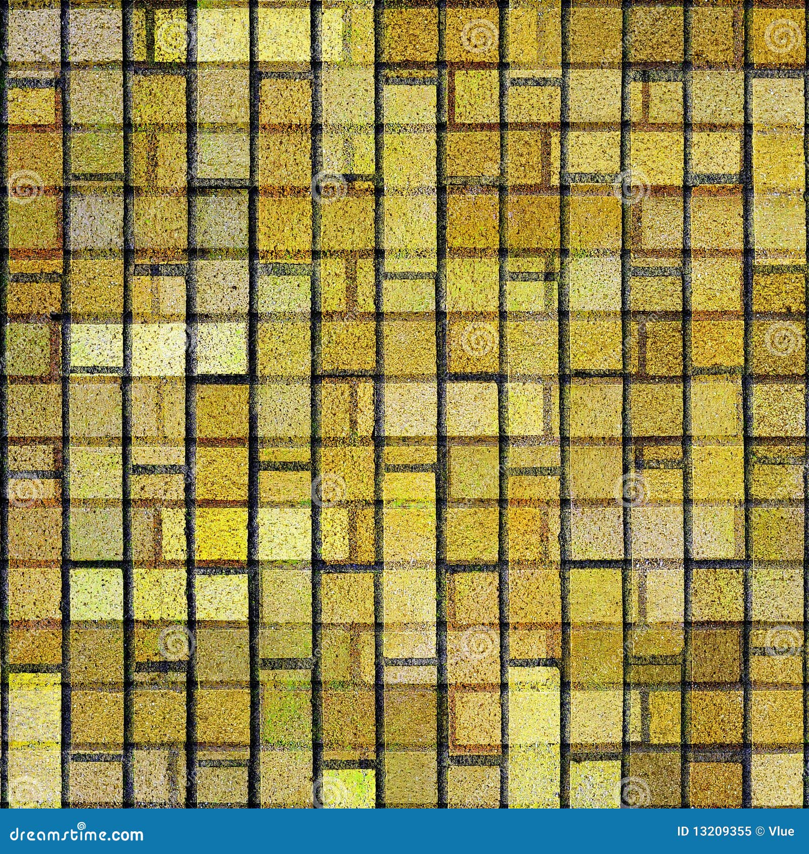 Yellow square brick tile stock image. Image of ordinary - 13209355