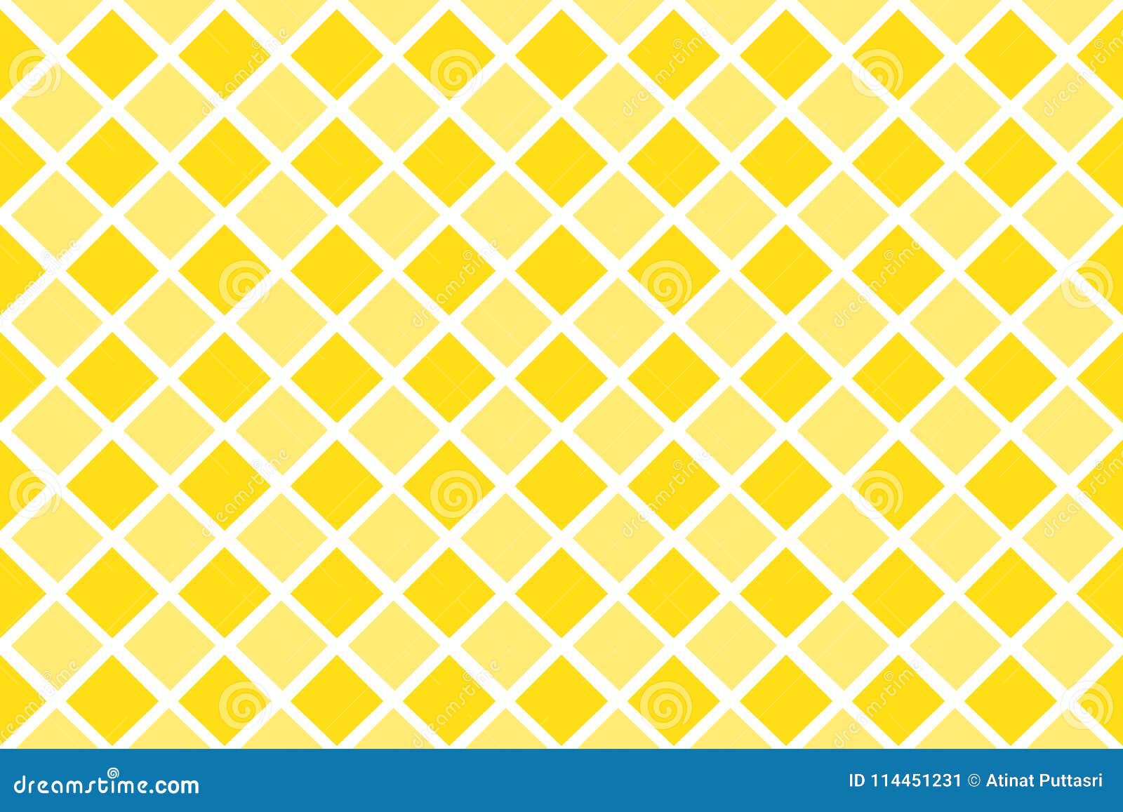 Yellow Square Geometric Flat Shape Vector Abstract Pattern Design ...