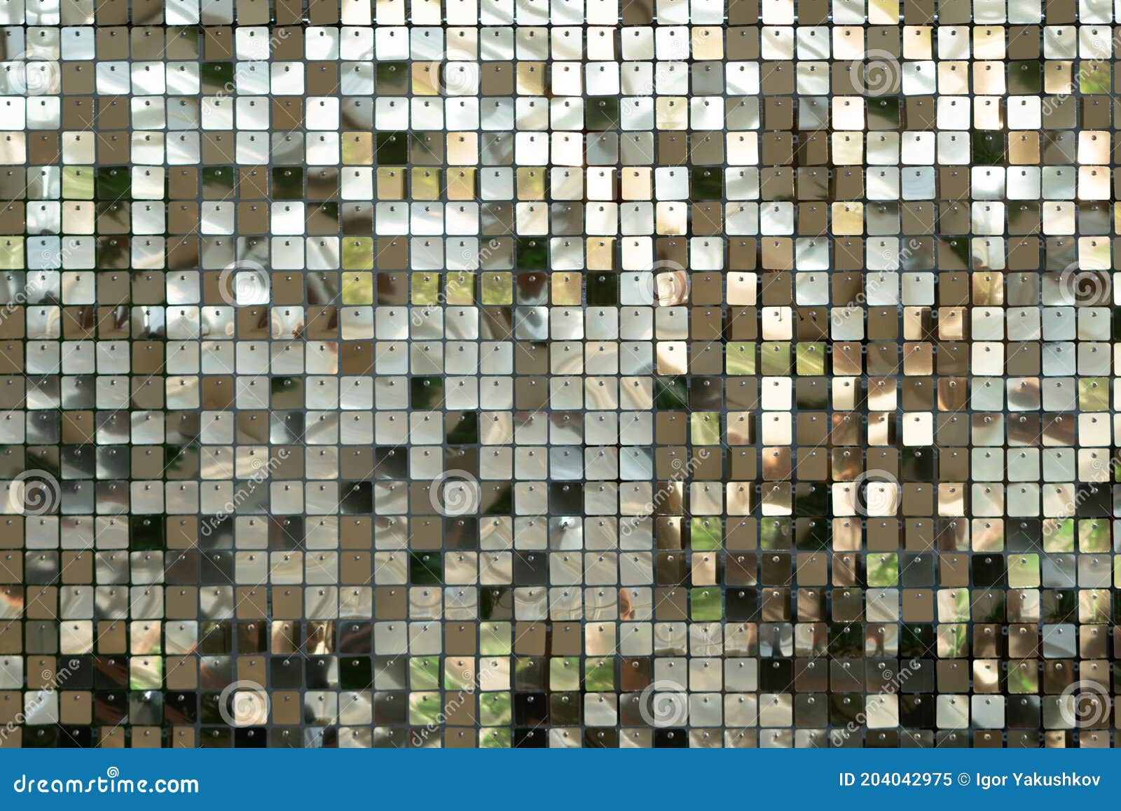 Yellow Square Mirror Tile Texture Stock Image - Image of bright, mosaic ...