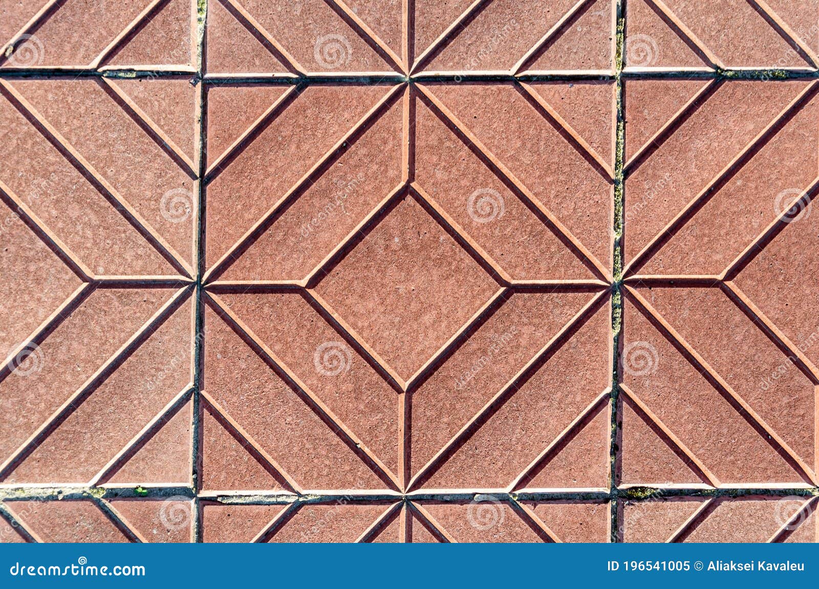 Yellow Square-shaped Pavement Tiles.Beautiful Quality Texture Closeup ...