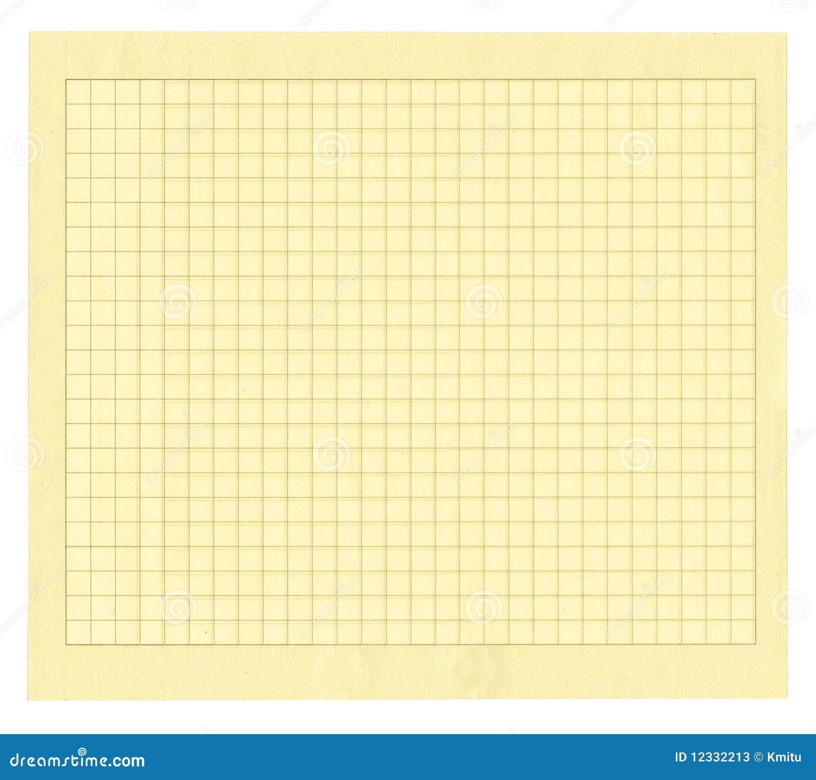 Yellow squared paper stock image. Image of yellowed, reminder - 12332213