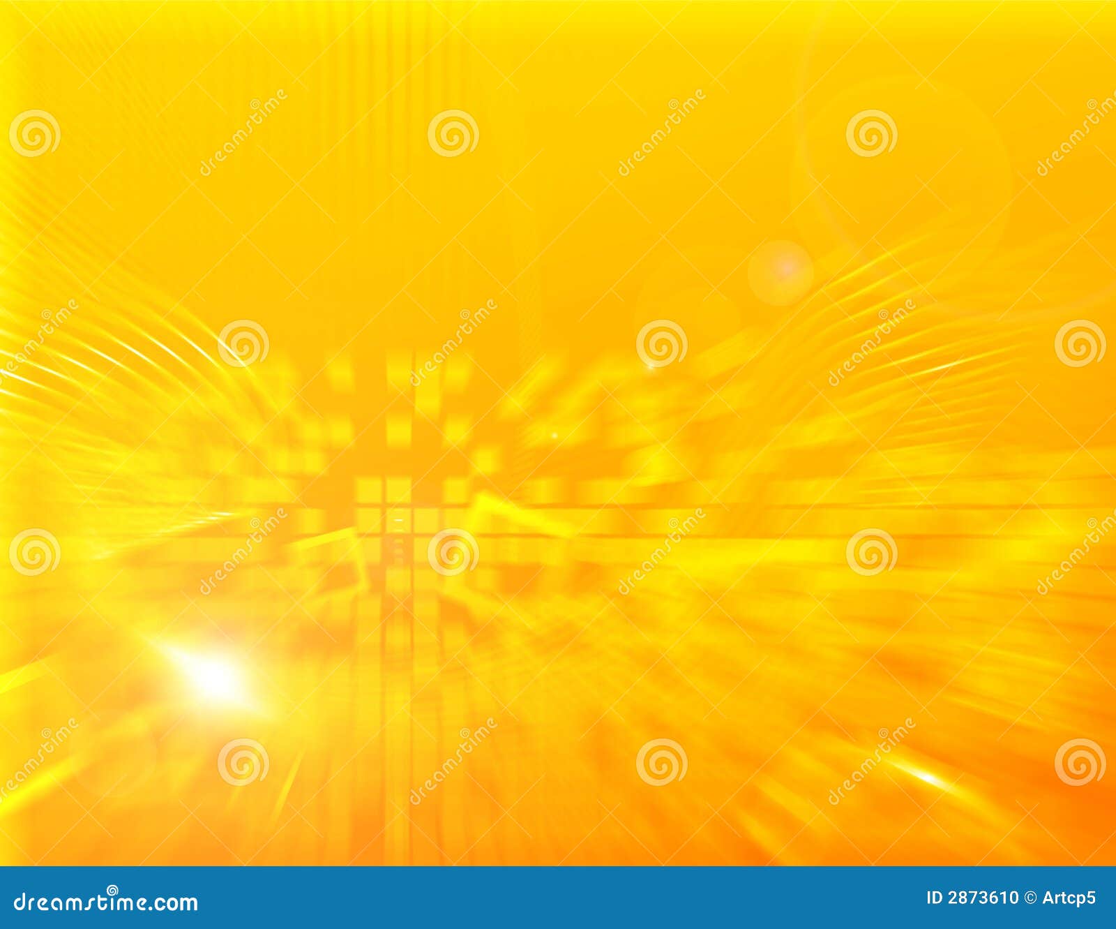 Yellow Squares and Blurs Background Stock Illustration - Illustration ...