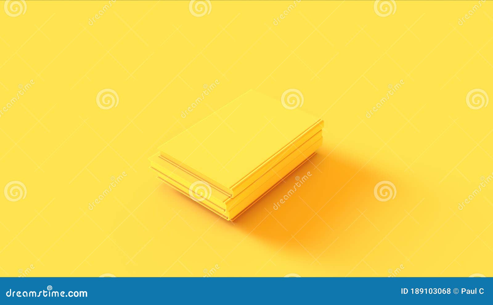 Yellow Stack of Files stock illustration. Illustration of document ...