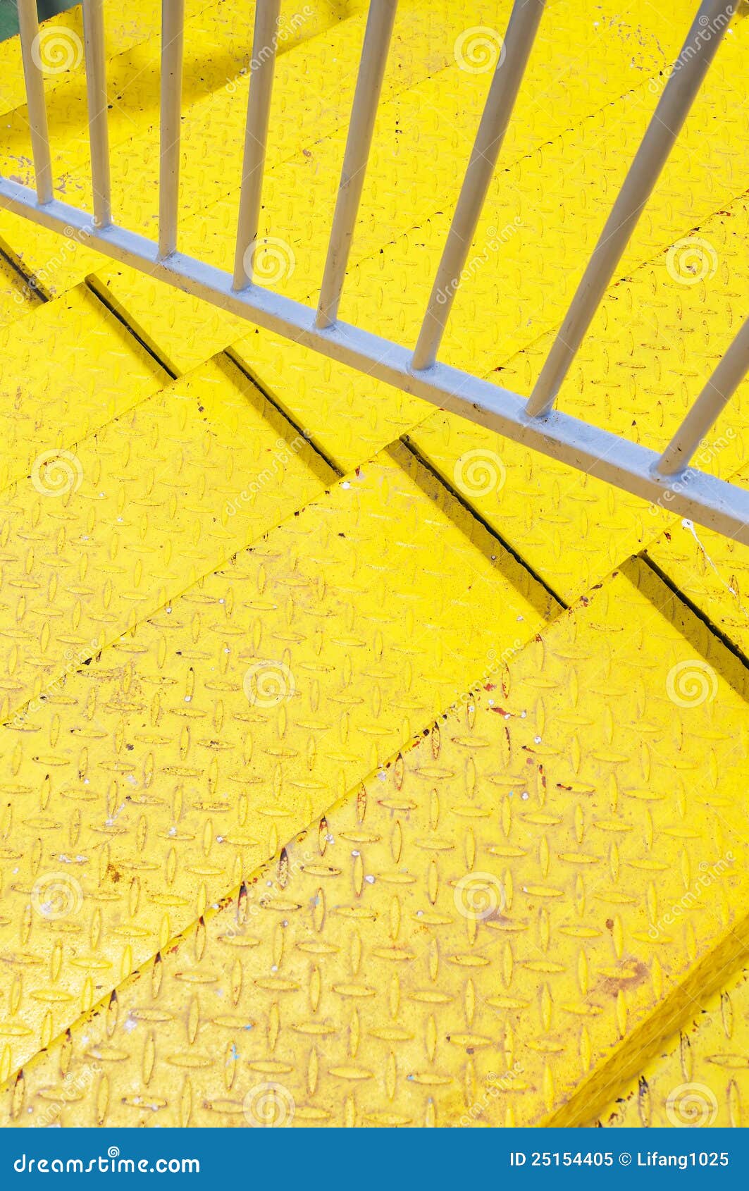 Yellow stair stock image. Image of architecture, modern - 25154405