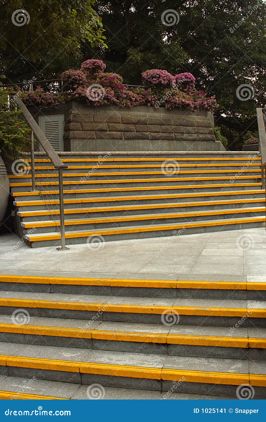 Yellow stairs stock image. Image of pattern, yellow, path - 1025141