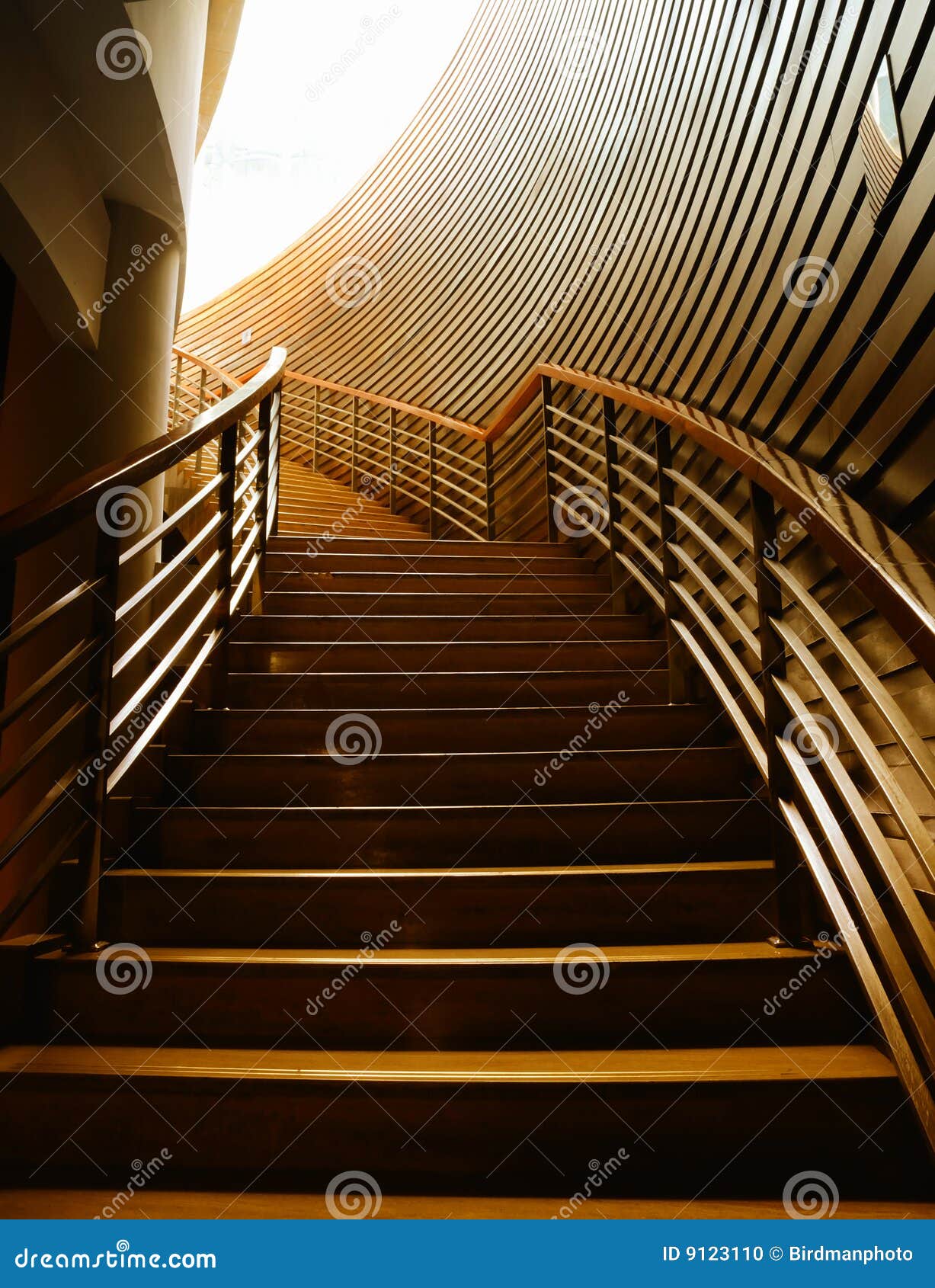 Yellow stairs stock photo. Image of steps, interior, wood - 9123110