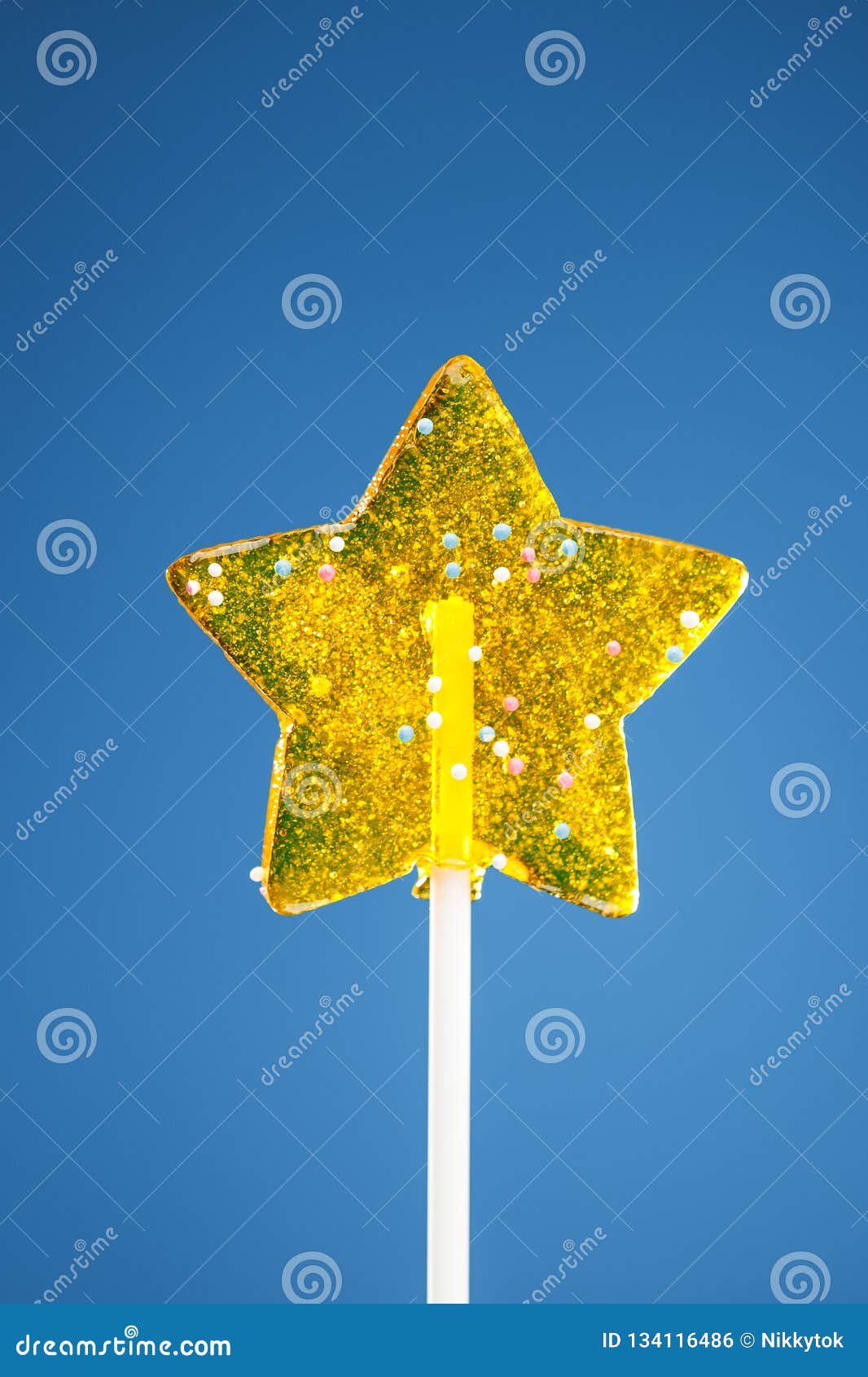 Yellow star candy stock photo. Image of background, candy - 134116486
