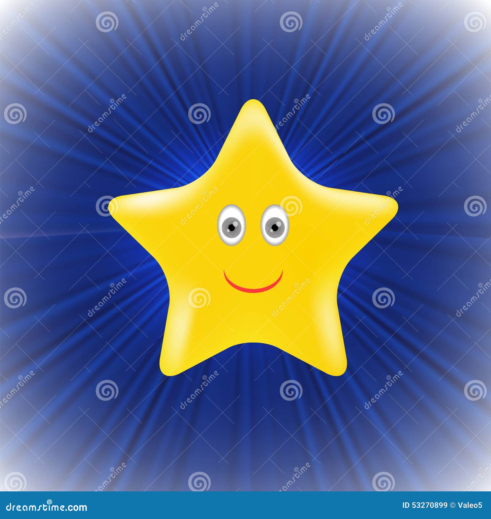 Yellow Star stock vector. Illustration of party, frame - 53270899