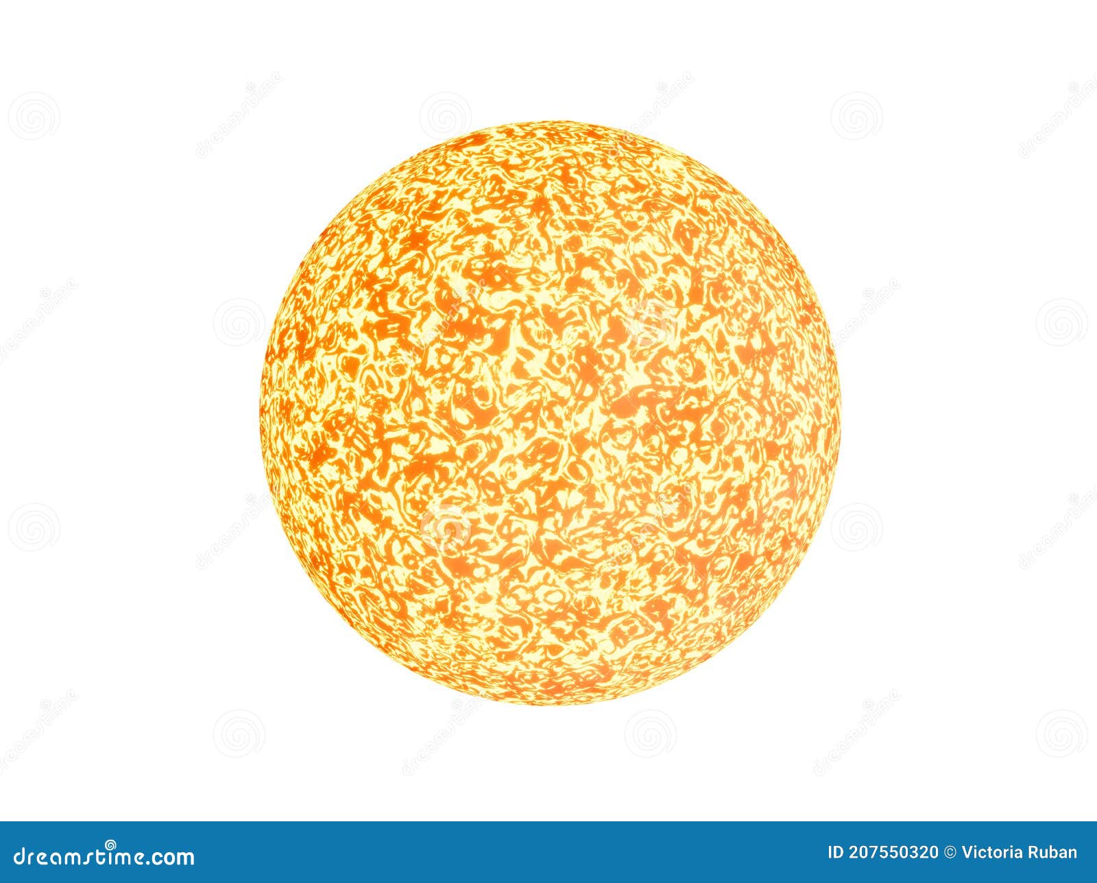 Yellow Star or Sun Isolated on White Stock Illustration - Illustration ...