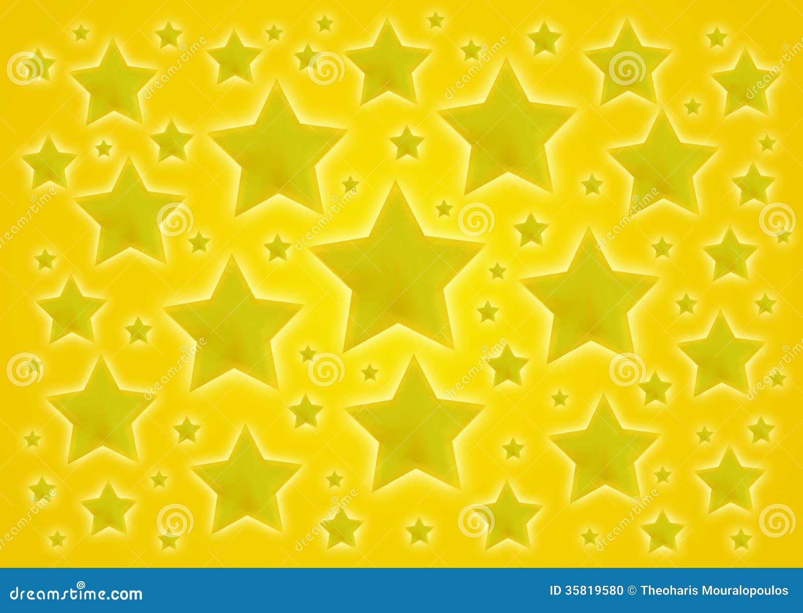Yellow stars background stock illustration. Illustration of holidays ...