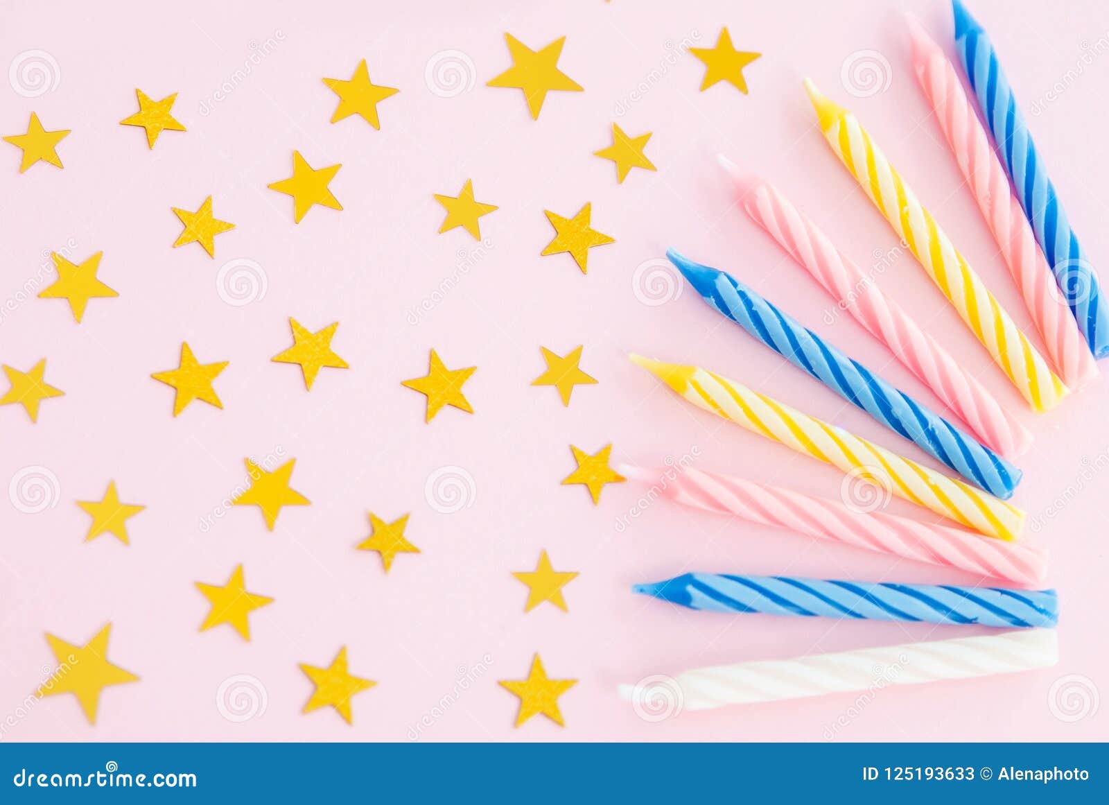 Yellow Stars on Pink Background. Stock Image - Image of decorative ...