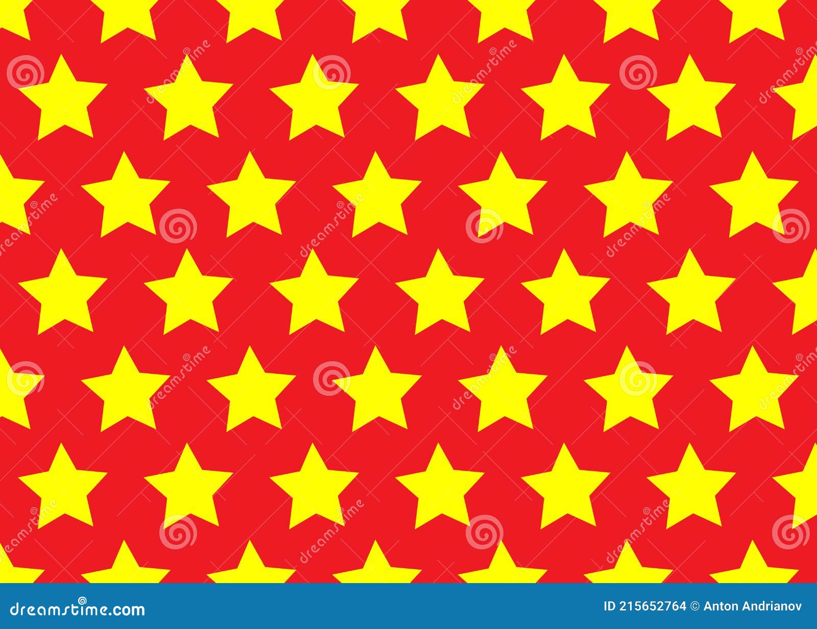 Yellow Stars on a Red Background. Seamless Texture. for Gift Paper and ...