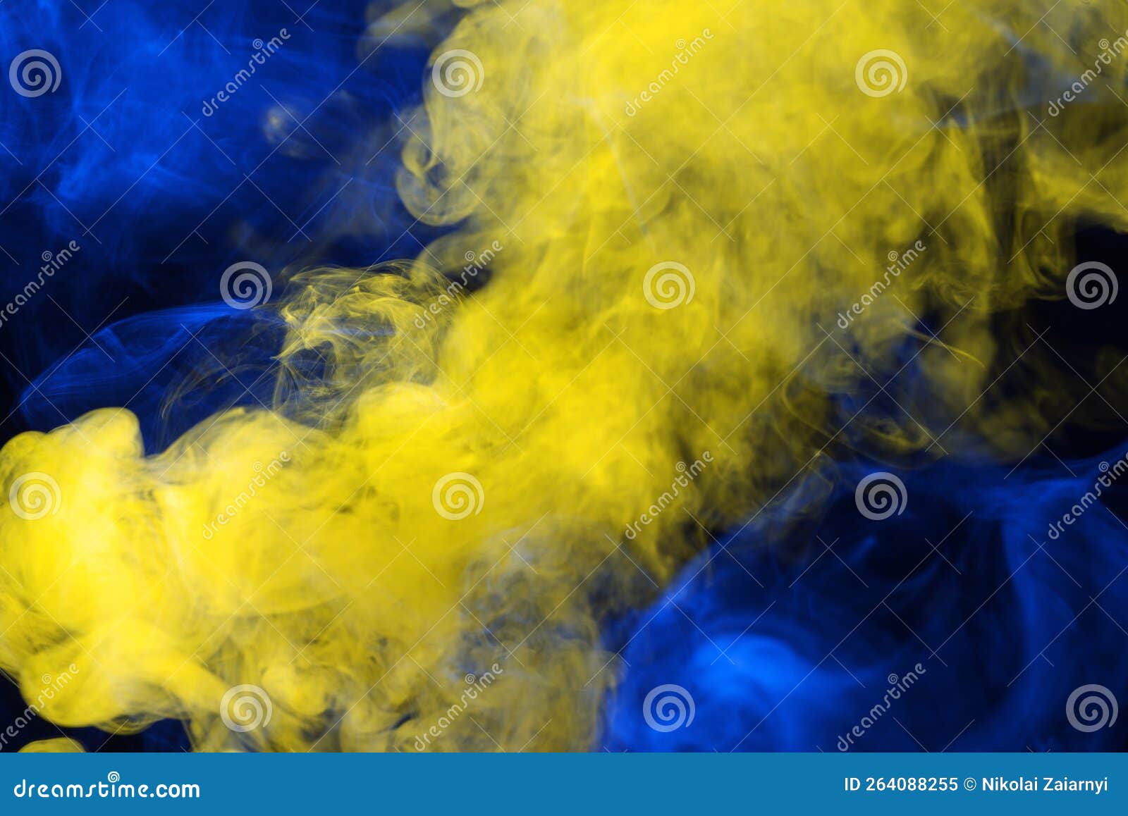 Yellow Steam on a Black Background Stock Image - Image of shape, steam ...