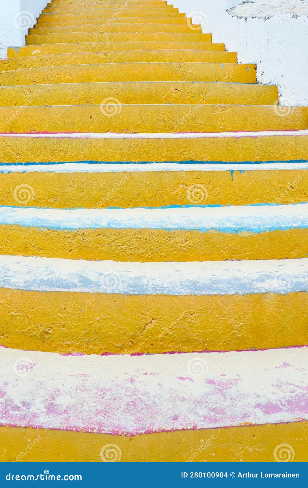 Yellow Steps Going Up As a Background. Stock Photo - Image of cheerful ...